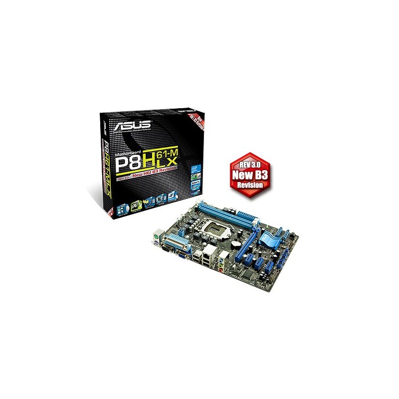 قیمت عالی ASUS-P8H61-M LX R2.0 مادربرد ایسوس مادربرد کامپیوتر