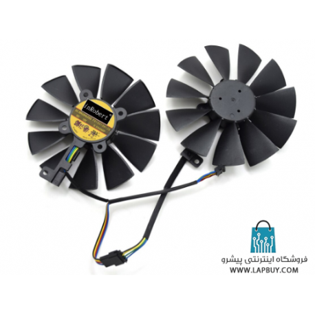 قیمت عالی GPU Fan ASUS STRIX GTX 970 980 780 TI R9 380 فن کارت گراف...
